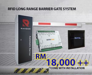 RFID Long Range Barrier Gate System - DLA Eng